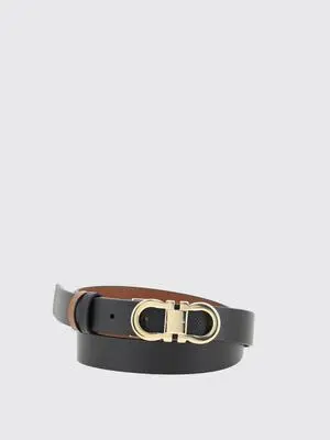 FERRAGAMO Gancini Buckle Belt - Black