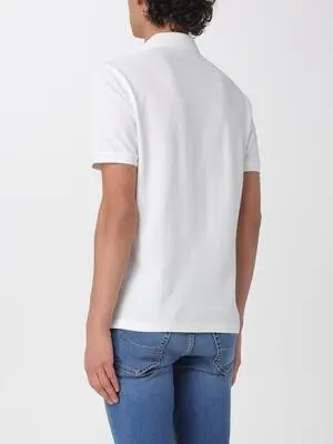 BLAUER. Cotton Polo Shirt With Logo