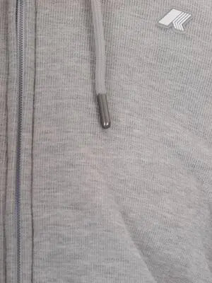 K-WAY Cotton Hooded Sweatshirt - Grey