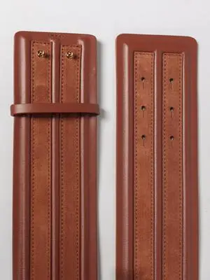 Elisabetta Franchi Leather Belt - Brown