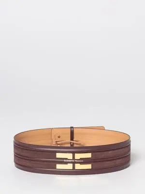Elisabetta Franchi Leather Belt - Hazel