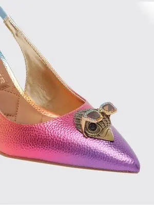 Kurt Geiger Belgravia Grained Leather Slingback