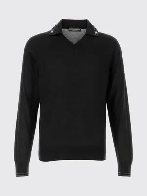 Dolce & Gabbana Dg Silk Polo Shirt