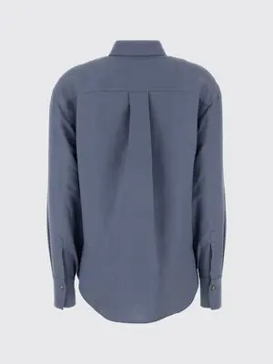 Brunello Cucinelli Linen Blend Casual Shirt