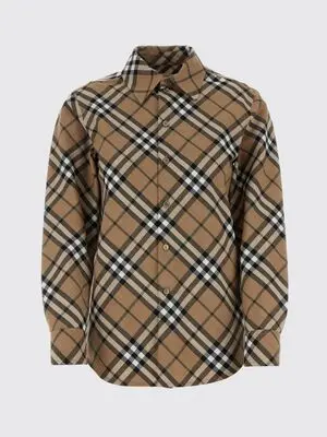 Burberry Vintage Check Wool Blend Shirt - Beige