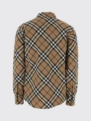 Burberry Vintage Check Wool Blend Shirt - Beige