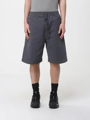 Carhartt Work In Progress Cotton Jogging Shorts - Grey