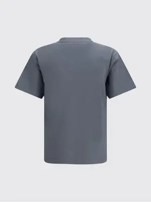 Burberry Cotton T-shirt With Logo - Grey