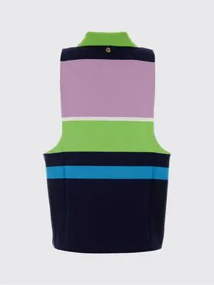 Versace Striped Cotton Polo Shirt