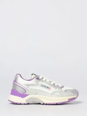 AUTRY Hyperway Mesh And Laminated Rubber Sneakers - Silver