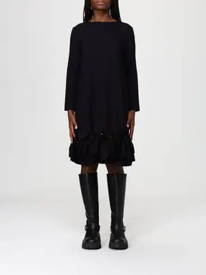 MEIMEIJ Dress With Embellished Hem - Black