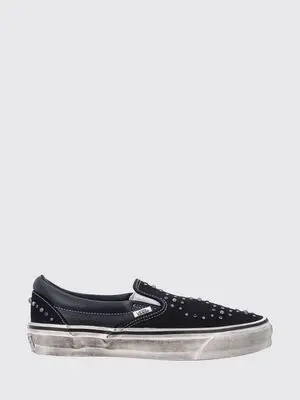 VANS Lx Classic Slip-on 98 Check Canvas Sneakers - Black
