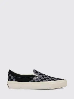 VANS Lx Classic Slip-on 98 Check Canvas Sneakers - Grey