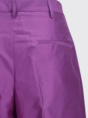 SARA ROKA Wide Silk Trousers