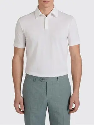 ZANONE Basic Cotton Polo Shirt White