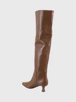 3JUIN Bea Over-the-knee Leather Stiletto Boots