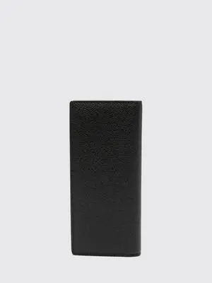 TOD'S Grained Leather Wallet - Black