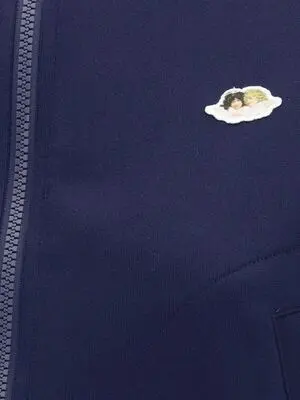 Fiorucci Technical Fabric Zip Up Hoodie