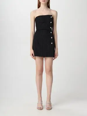 Alessandra Rich Dress Colour - Black