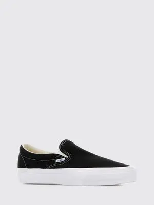 VANS Lx Classic Slip-on 98 Canvas Checked Sneakers - Black 1