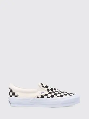 VANS Lx Classic Slip-on 98 Canvas Checked Sneakers - Black