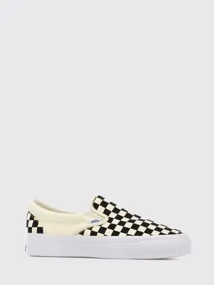 VANS Lx Classic Slip-on 98 Check Cotton Canvas Sneakers - White