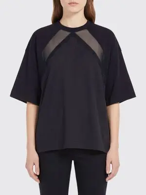 Pinko Cotton And Polyester T-shirts - Black