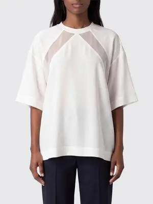 Pinko Cotton And Polyester T-shirts - White