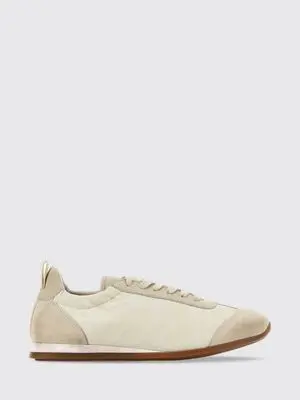 UMA WANG Leather And Suede Lace-up Sneakers