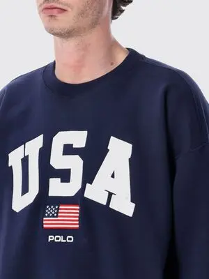 Polo Ralph Lauren Cotton Blend Crew-neck Sweatshirt