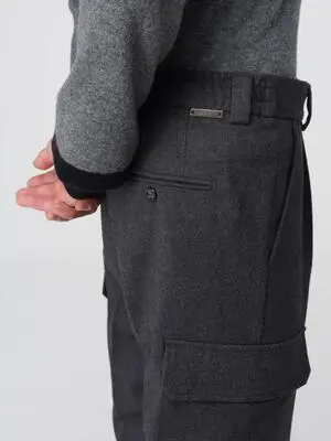 PAOLO PECORA Tailored Cargo Trousers