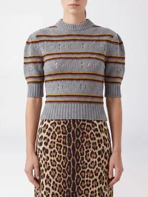 Marni Drop Shoulder Sweaters For Women