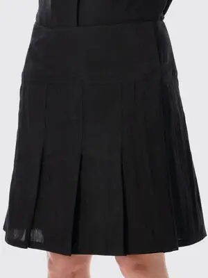 Our Legacy Skirt In Linen Blend