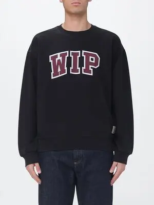 Carhartt Work In Progress Cotton Crewneck Sweatshirt With Logo - Grey 1