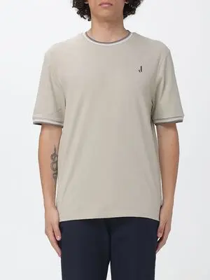 JECKERSON Cotton T-shirt With Logo - Beige