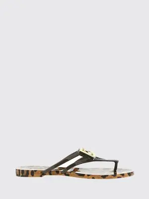 Dolce & Gabbana Rubber Flip Flops With Dg Monogram - Multicolor