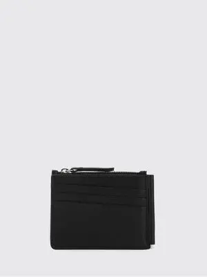 MAISON MARGIELA Four Stitches Grained Leather Wallet - Black