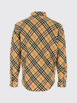 Burberry Wool Shirt With Vintage Check Print
