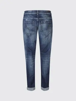 DONDUP Slim Fit Distressed Denim Jeans