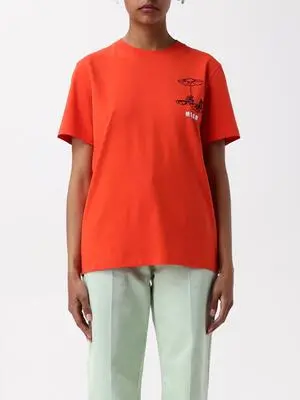 MSGM T-shirt Colour - Red
