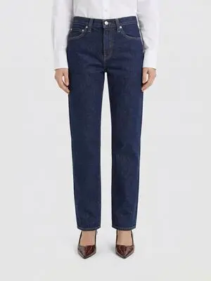 Khaite Cotton Denim Farley Straight Jeans