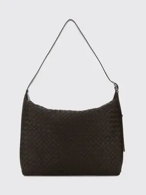 Bottega Veneta Traveler Intrecciato Leather Bag - Brown