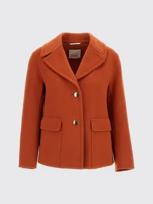 Max Mara Short Single-breasted Wool Coat