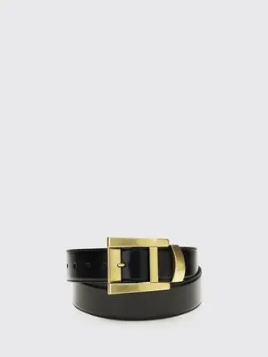 Versace Leather Belt - Black