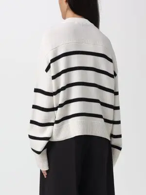 MEIMEIJ Striped Button-up Cardigan