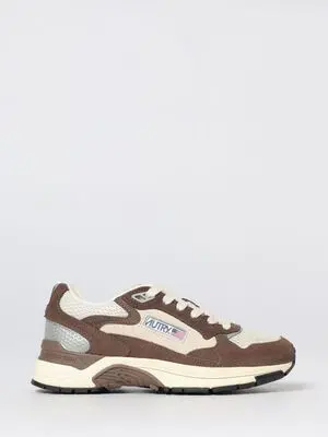 AUTRY Hyperway Mesh And Suede Sneakers - Brown