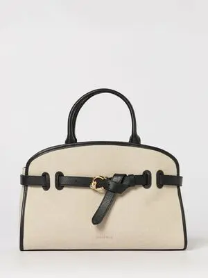 COCCINELLE Sabine Cotton Canvas Bag - Black