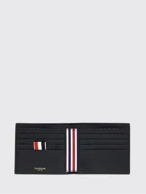 Thom Browne 4-bar Full-grain Leather Bifold Wallet