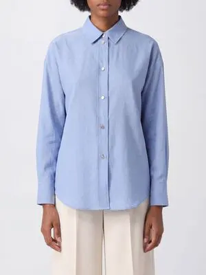 Max Mara Long-sleeve Cotton Shirt - Blue