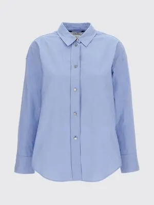 Max Mara Long-sleeve Cotton Shirt - Blue